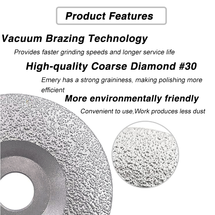 China Diamond Super Hard Metal Cutting Brazed Grinding Plate Disc ...