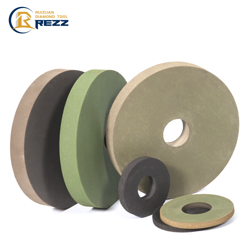 China Vulcanite Rubber Bond Grinding Wheel Single Double Concave Rubber ...